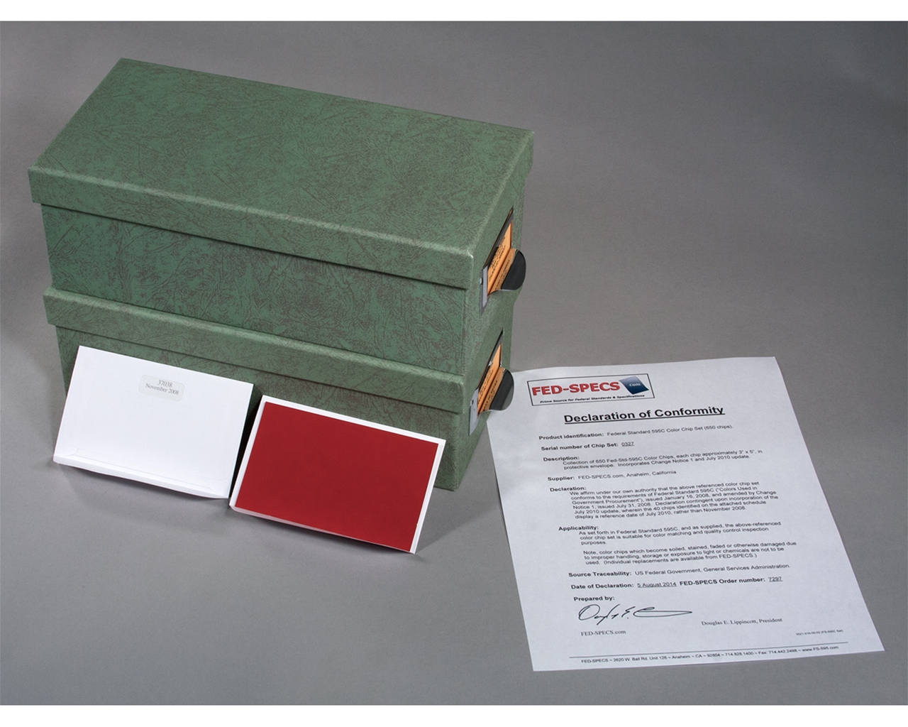 FED-STD-595C CHIP SET (Complete)